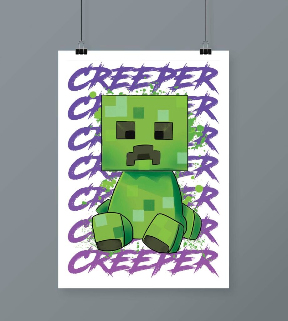 Minecraft Creeper – Getart.co.za | Custom Banners and Signs | Hand ...