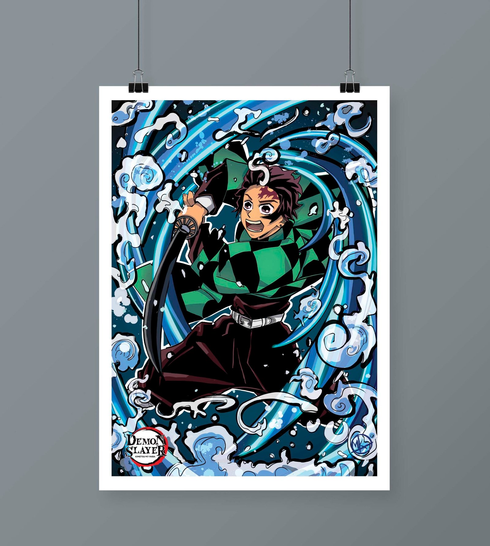 Tanjiro (Demon Slayer) – Getart.co.za | Custom Banners and Signs | Hand ...