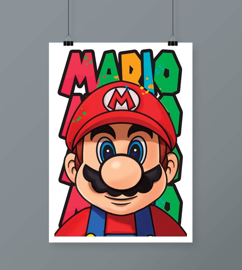 Mario – Getart.co.za | Custom Banners and Signs | Hand Drawn Art Prints ...